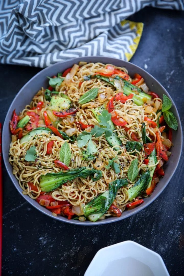 Easy Asian Stir-Fry Noodles - CFE Fitness